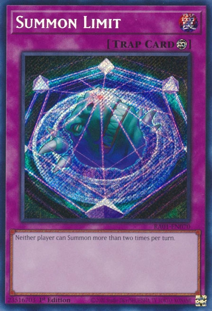 Summon Limit (Secret Rare) - 25th Anniversary Rarity Collection - YuGiOh