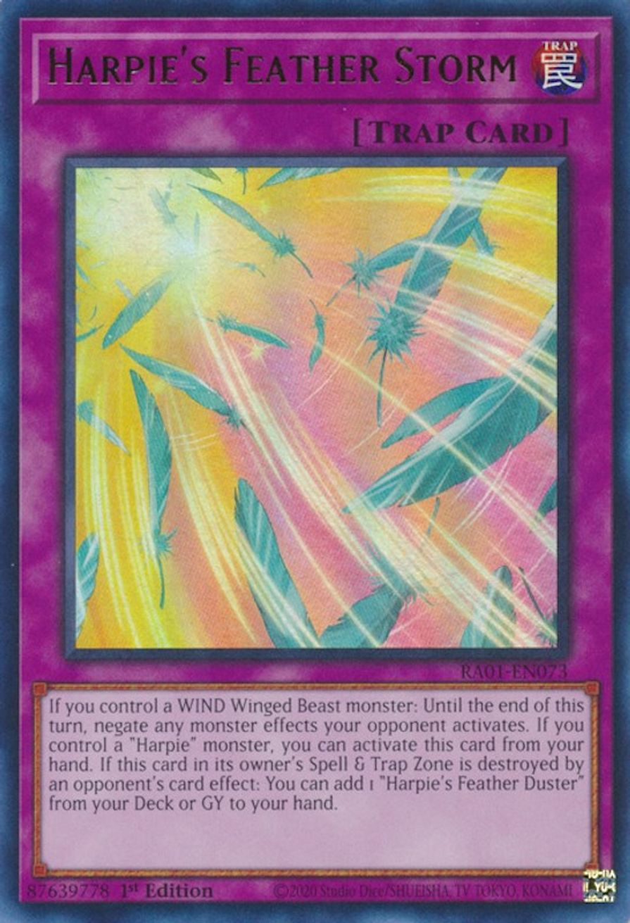 Harpie's Feather Storm (UR) - 25th Anniversary Rarity Collection - YuGiOh
