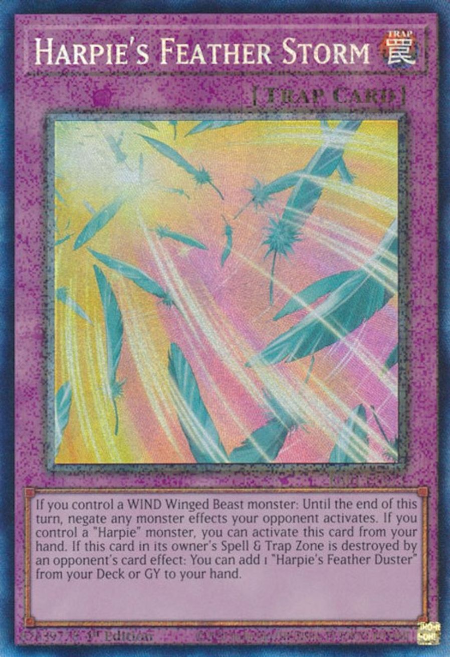 Harpie's Feather Storm (PCR) - 25th Anniversary Rarity Collection - YuGiOh