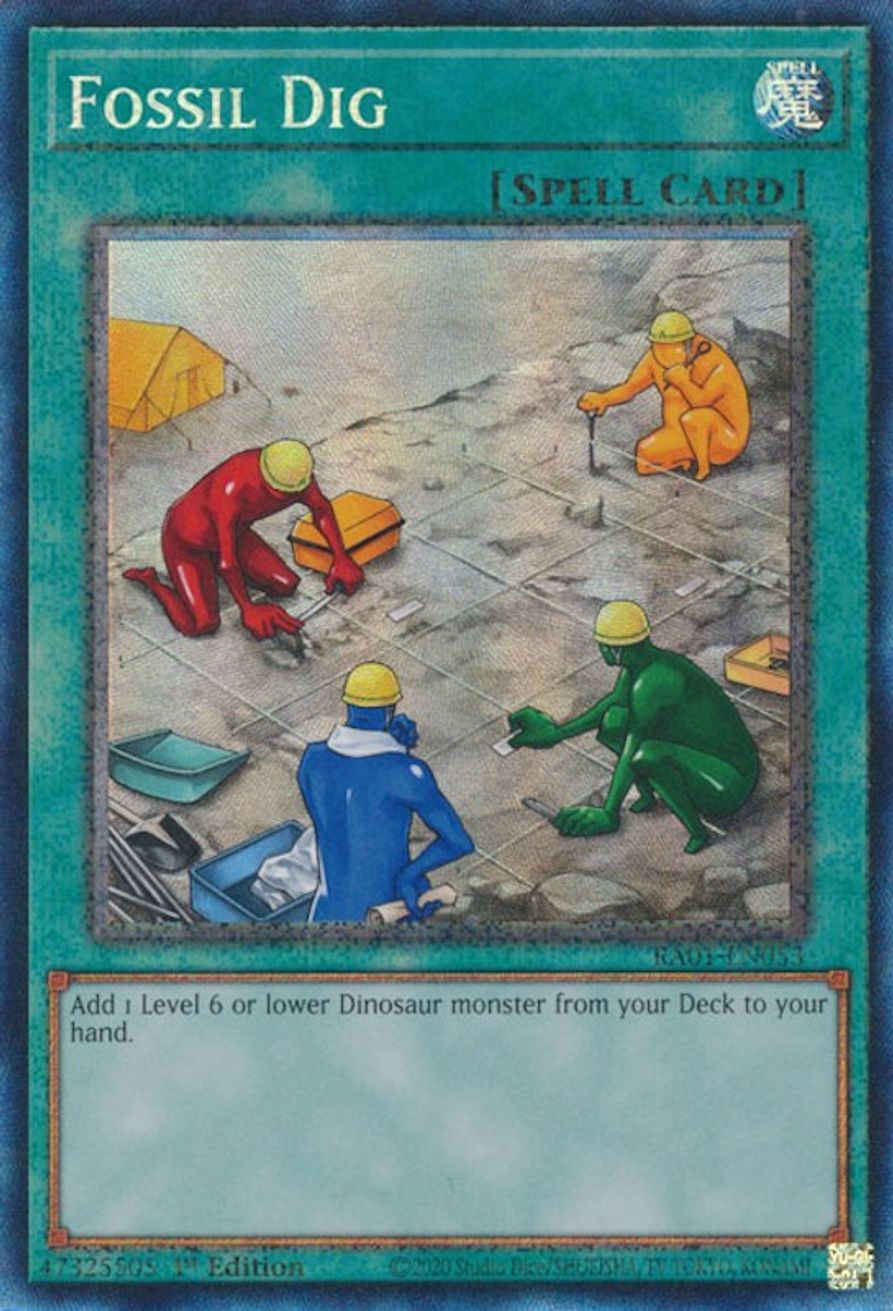 Fossil Dig (PCR) - 25th Anniversary Rarity Collection - YuGiOh
