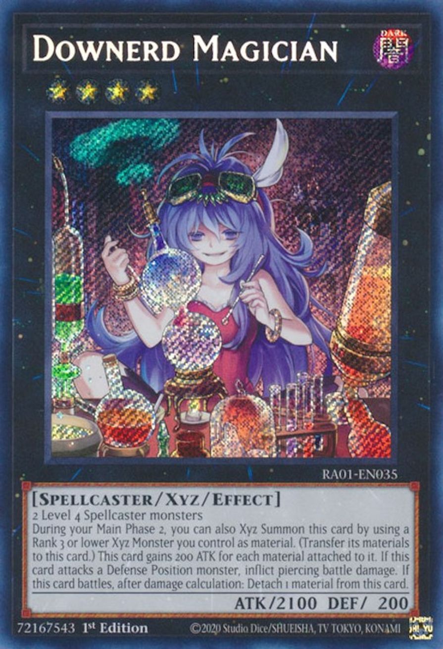 Downerd Magician (Secret Rare) - 25th Anniversary Rarity Collection ...