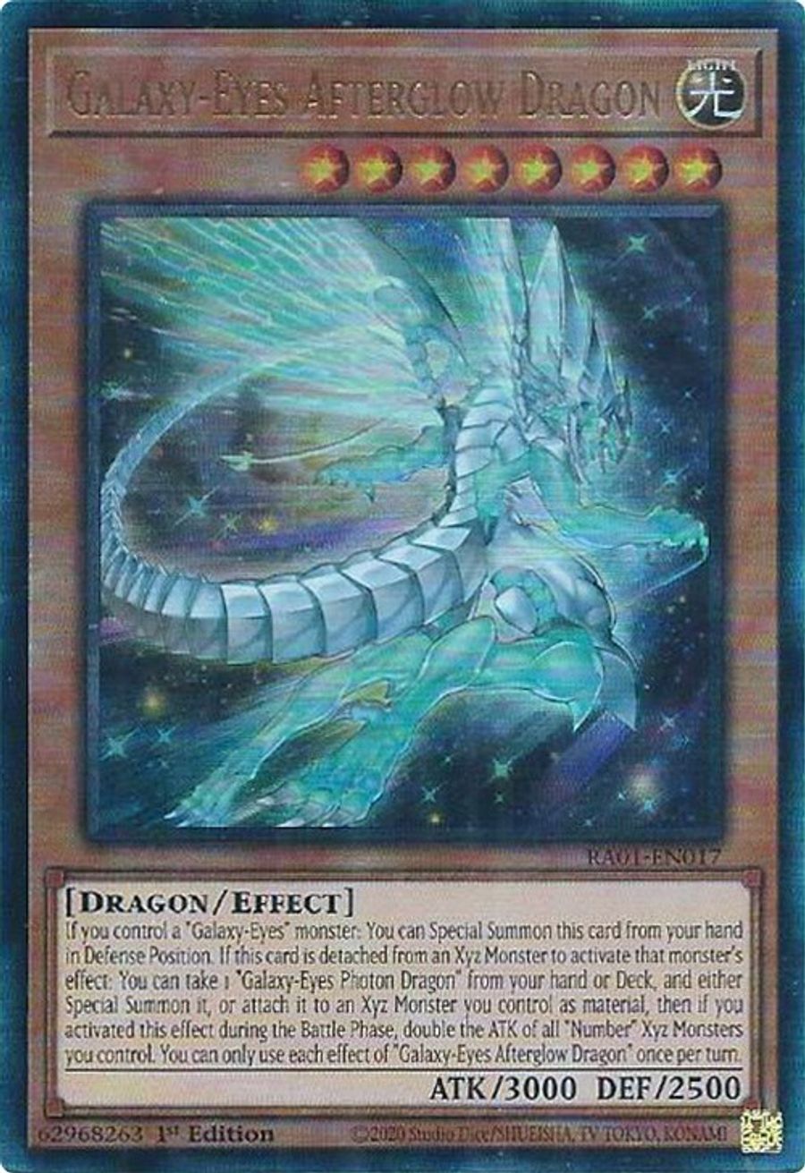 Galaxy-Eyes Afterglow Dragon (PUR) - 25th Anniversary Rarity Collection - YuGiOh
