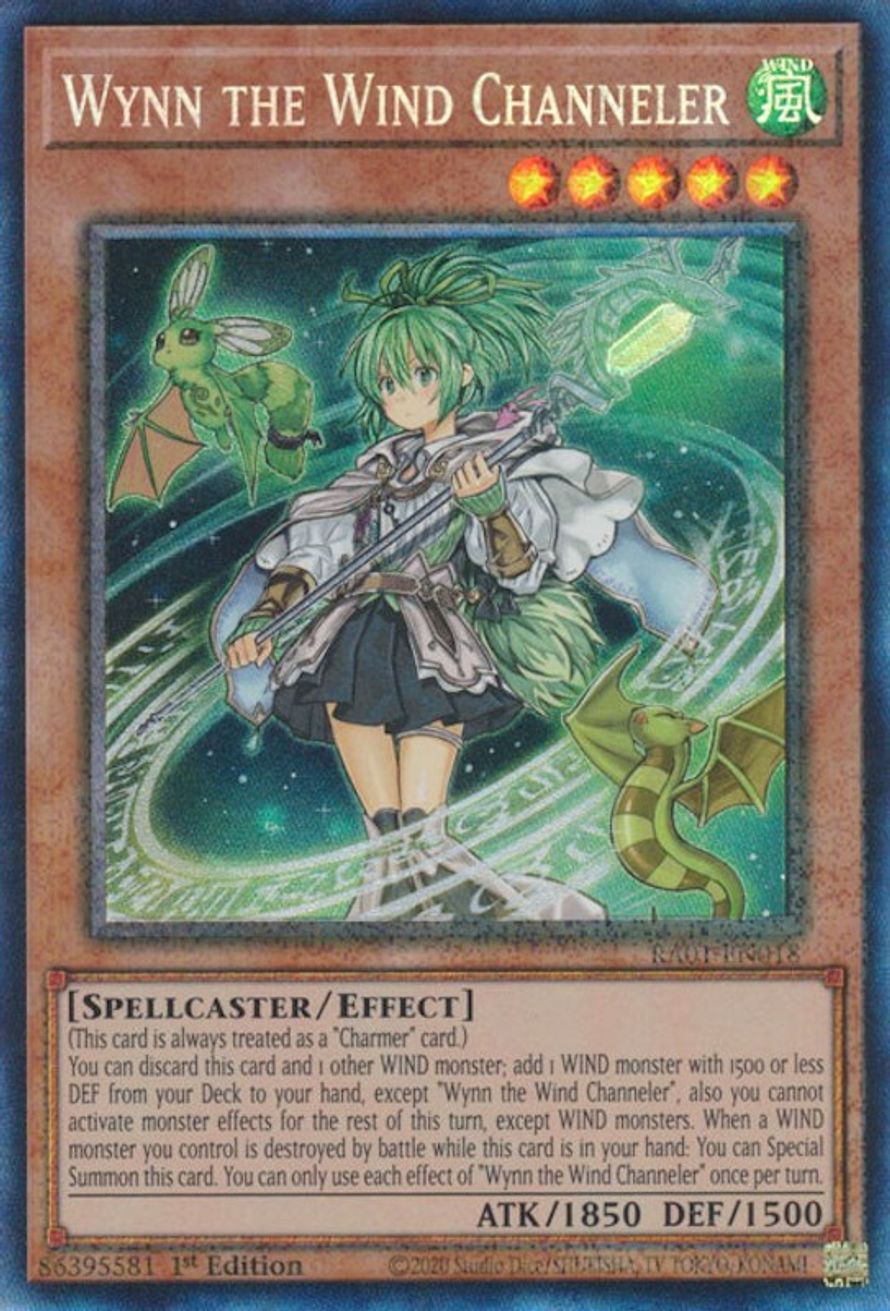 Wynn the Wind Channeler (PCR) - 25th Anniversary Rarity Collection - YuGiOh