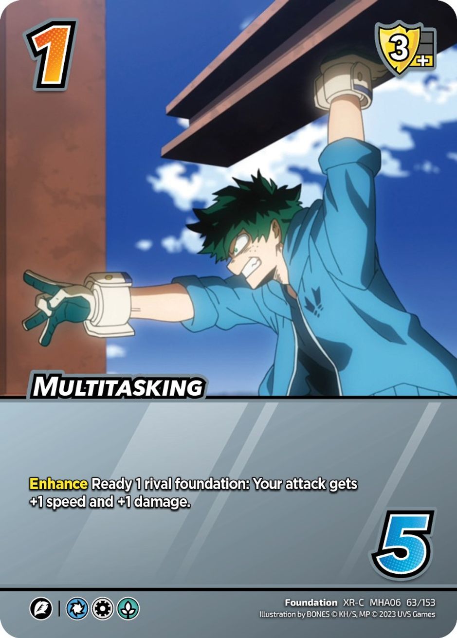 Multitasking (XR) - UniVersus: My Hero Academia: Jet Burn - UniVersus