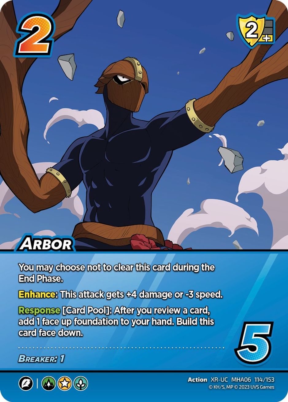 Arbor (XR) - UniVersus: My Hero Academia: Jet Burn - UniVersus