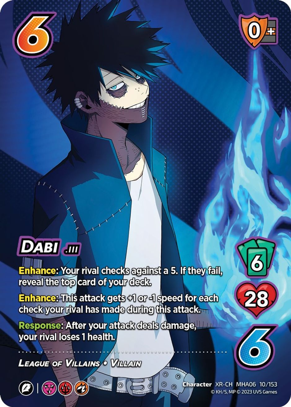 Dabi (XR) - UniVersus: My Hero Academia: Jet Burn - UniVersus