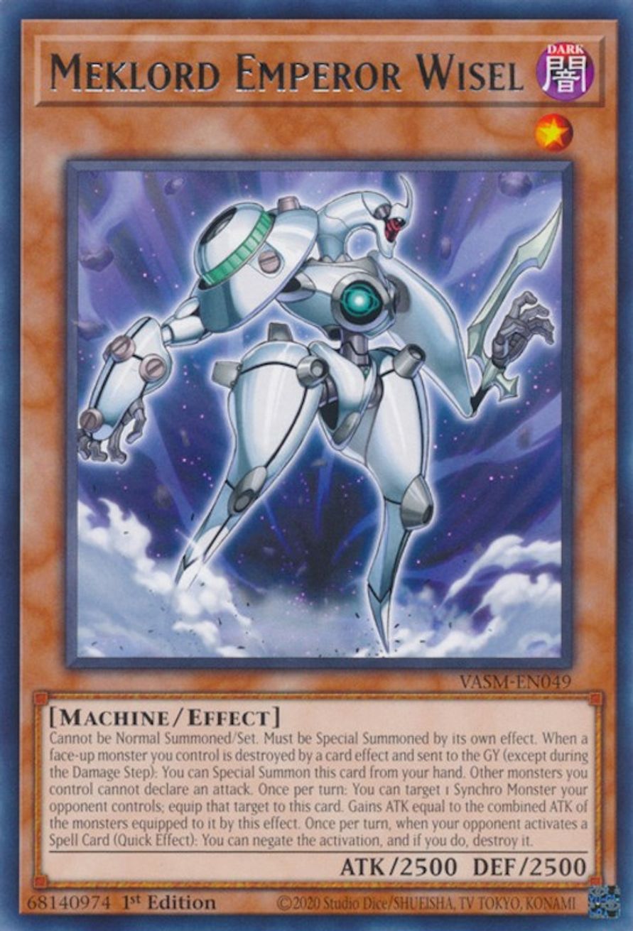 Meklord Emperor Wisel - Valiant Smashers - YuGiOh