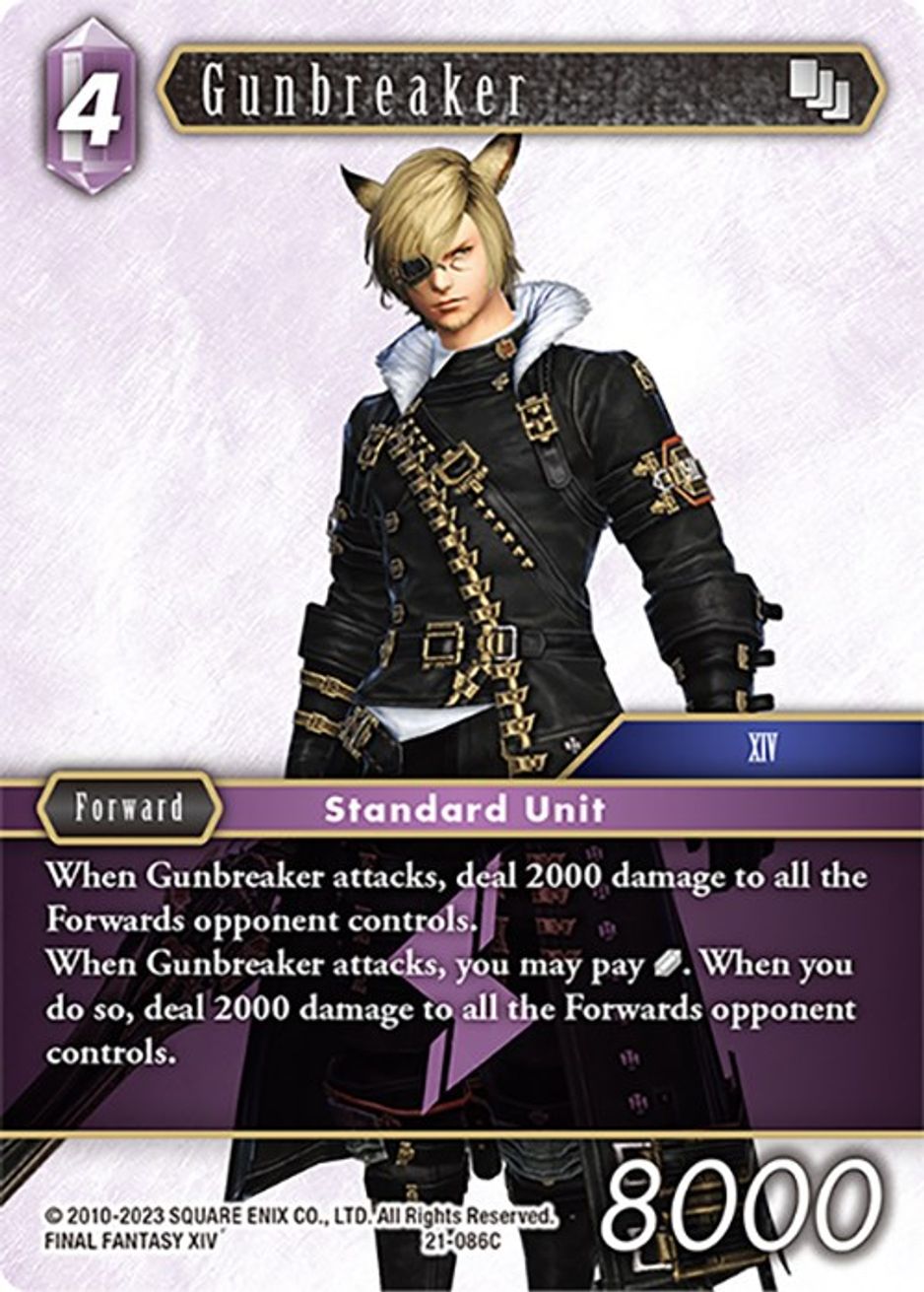 Gunbreaker - Beyond Destiny - Final Fantasy TCG