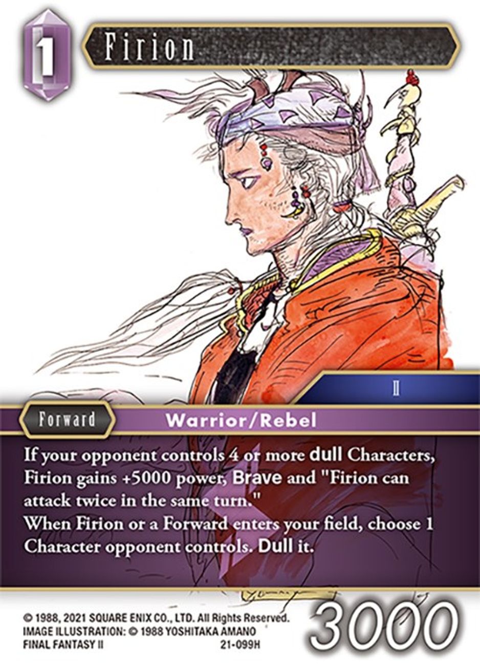 Firion - 099H - Beyond Destiny - Final Fantasy TCG