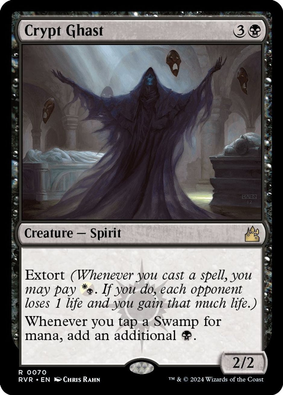 Crypt Ghast - Ravnica Remastered - Magic: The Gathering
