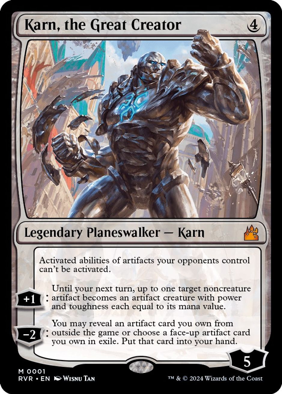 Karn, the Great Creator - Ravnica Remastered - Magic: The Gathering