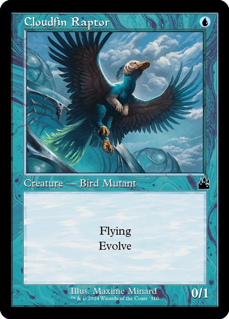 Cloudfin Raptor (Retro Frame) - Ravnica Remastered - Magic: The Gathering