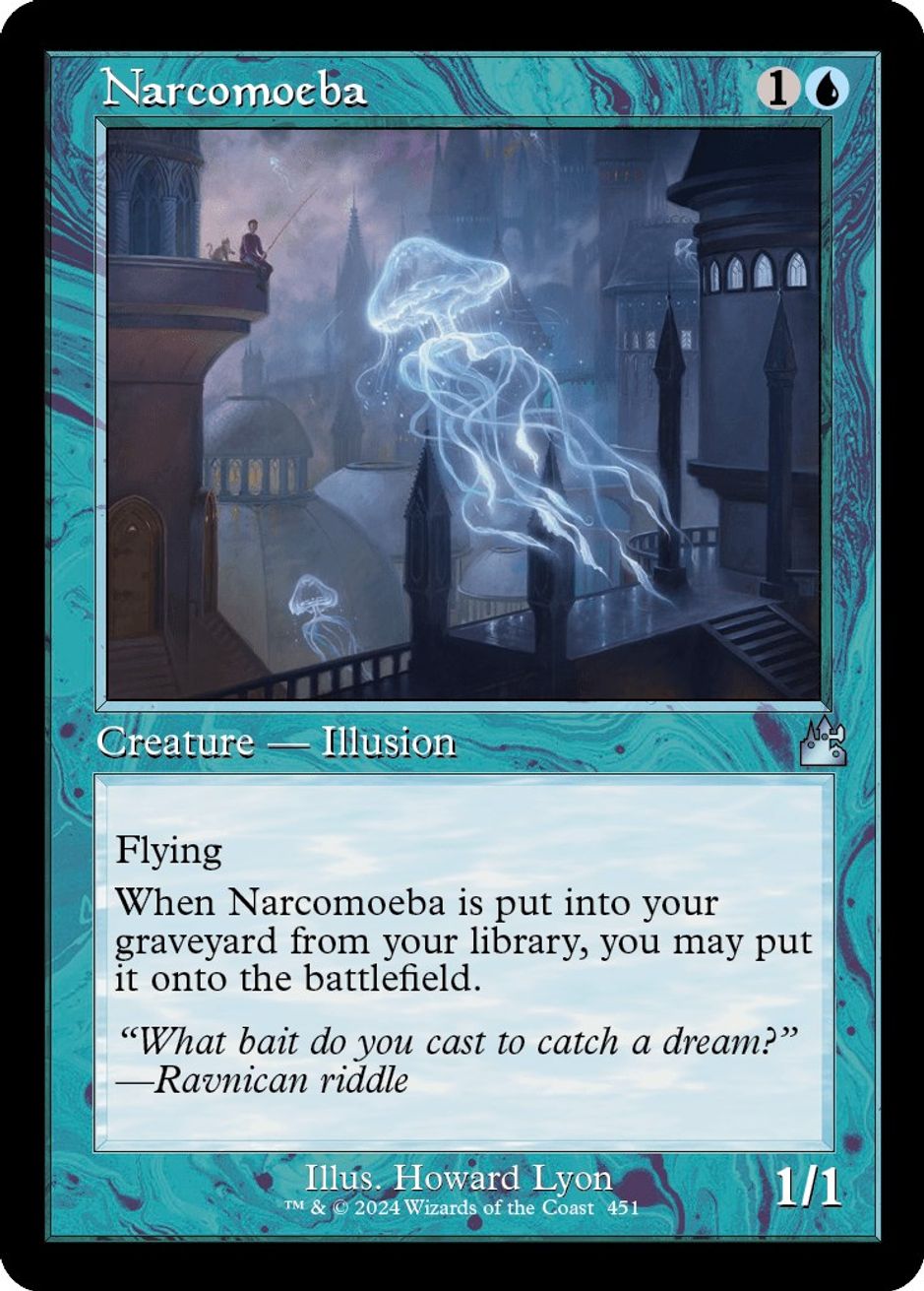Narcomoeba (Retro Frame) - Ravnica Remastered - Magic: The Gathering