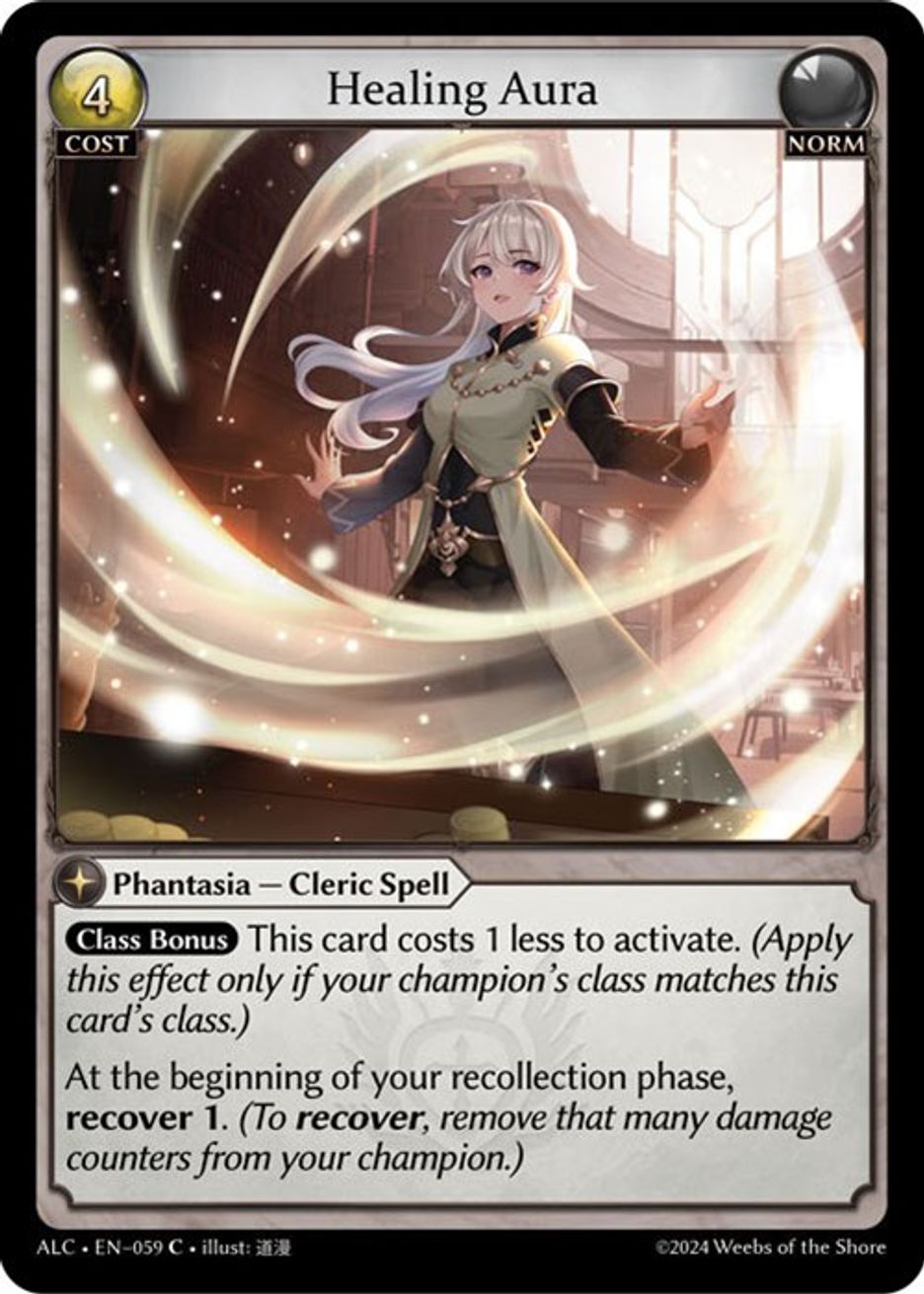 Healing Aura - Alchemical Revolution - Grand Archive TCG