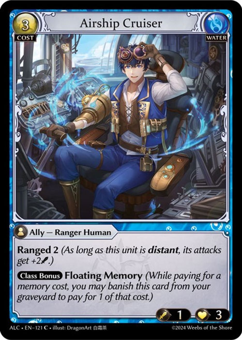 Airship Cruiser - Alchemical Revolution - Grand Archive TCG