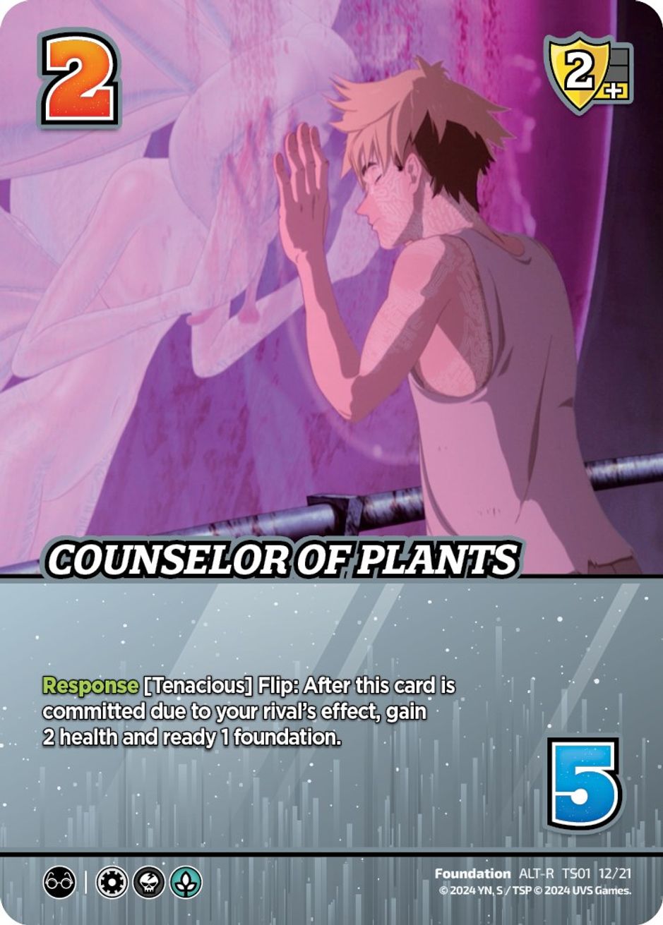 Counselor of Plants (Alternate Art) - Challenger Series: Cowboy Bebop ...