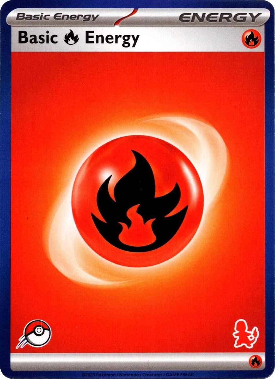 Basic Fire Energy (Blue Border) - My First Battle - Pokemon