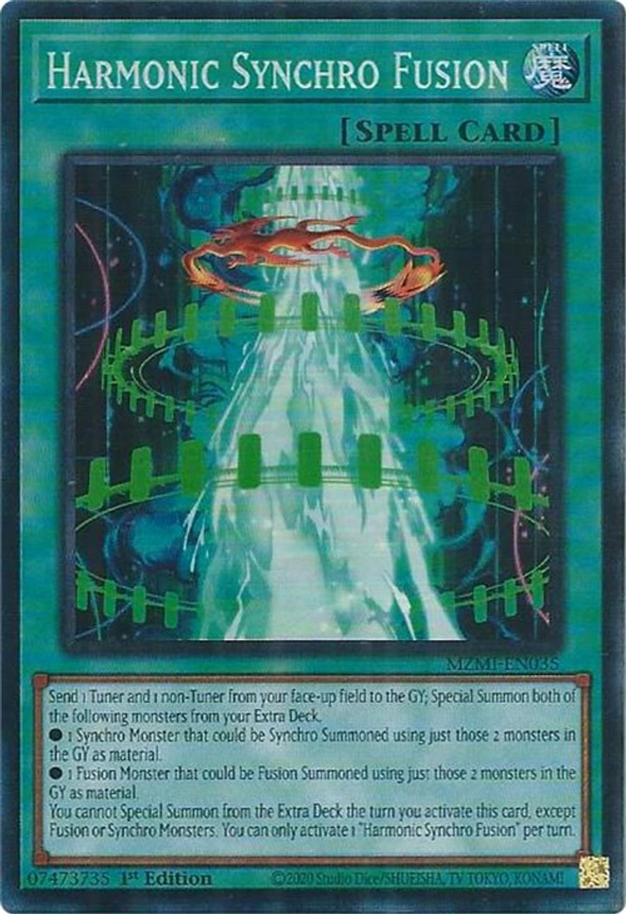 Harmonic Synchro Fusion (CR) - Maze of Millennia - YuGiOh