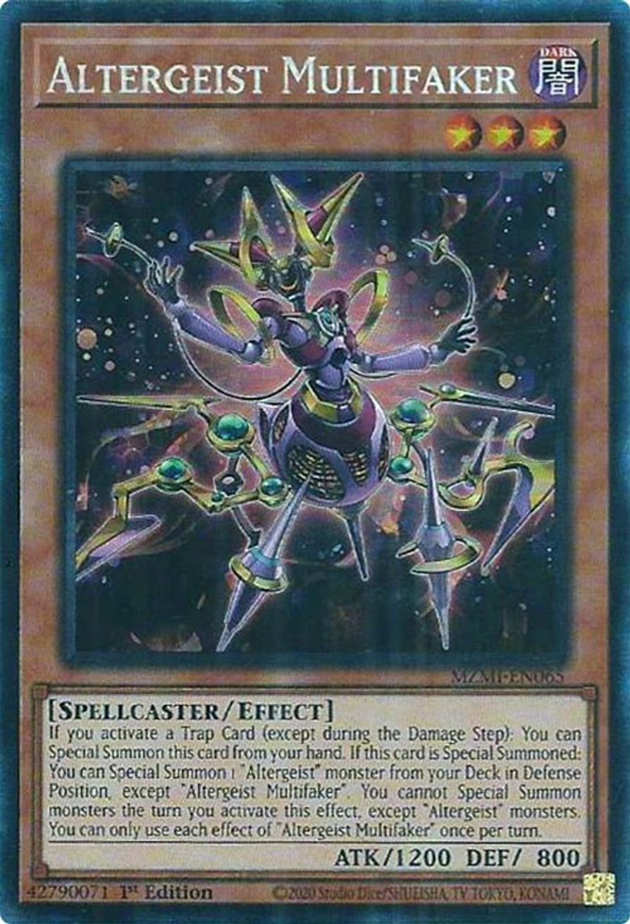 Altergeist Multifaker (CR) - Maze of Millennia - YuGiOh