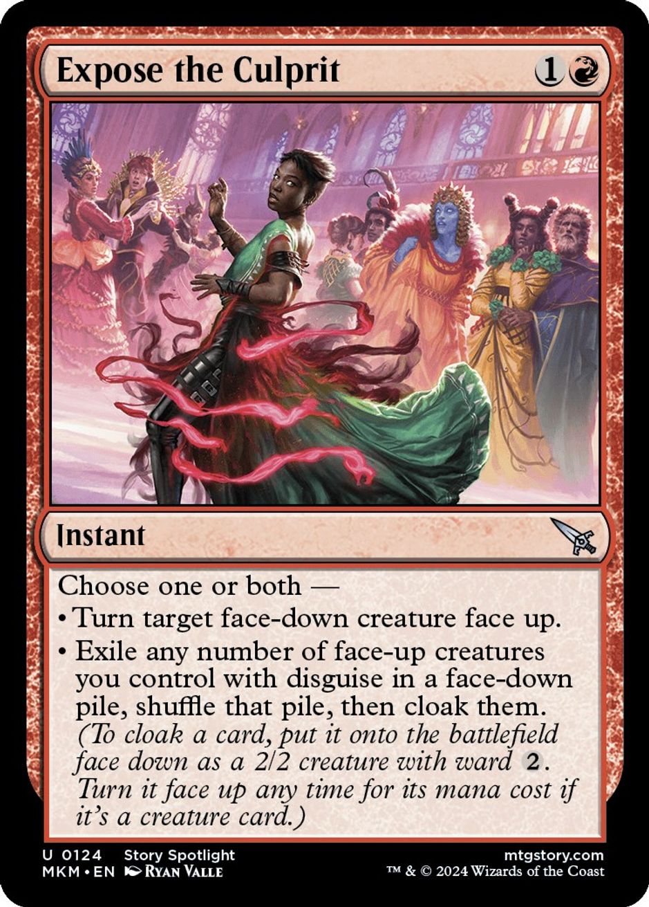 Expose the Culprit - Murders at Karlov Manor - Magic: The Gathering