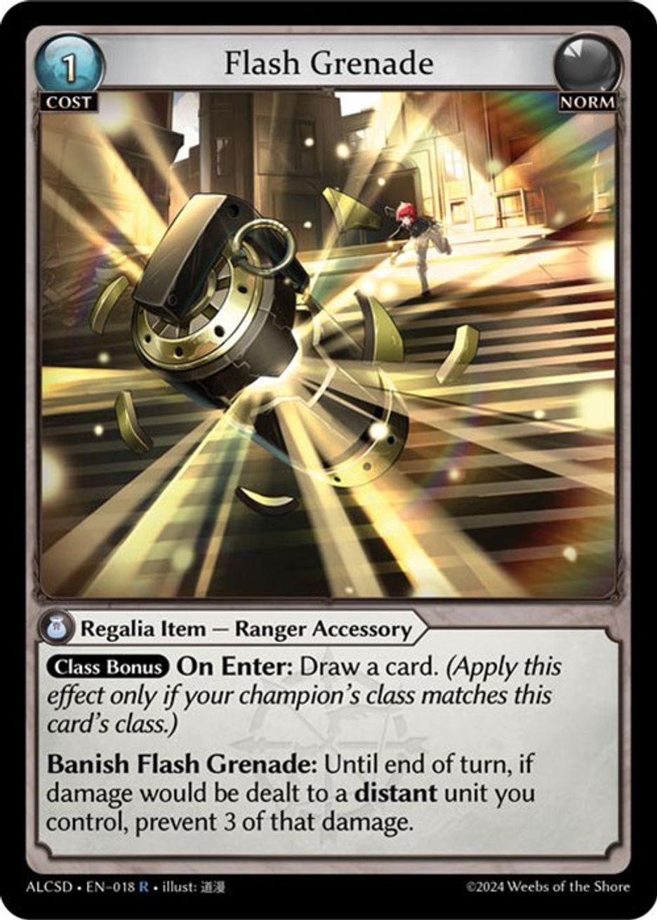Flash Grenade - Alchemical Revolution Starter Decks - Grand Archive TCG