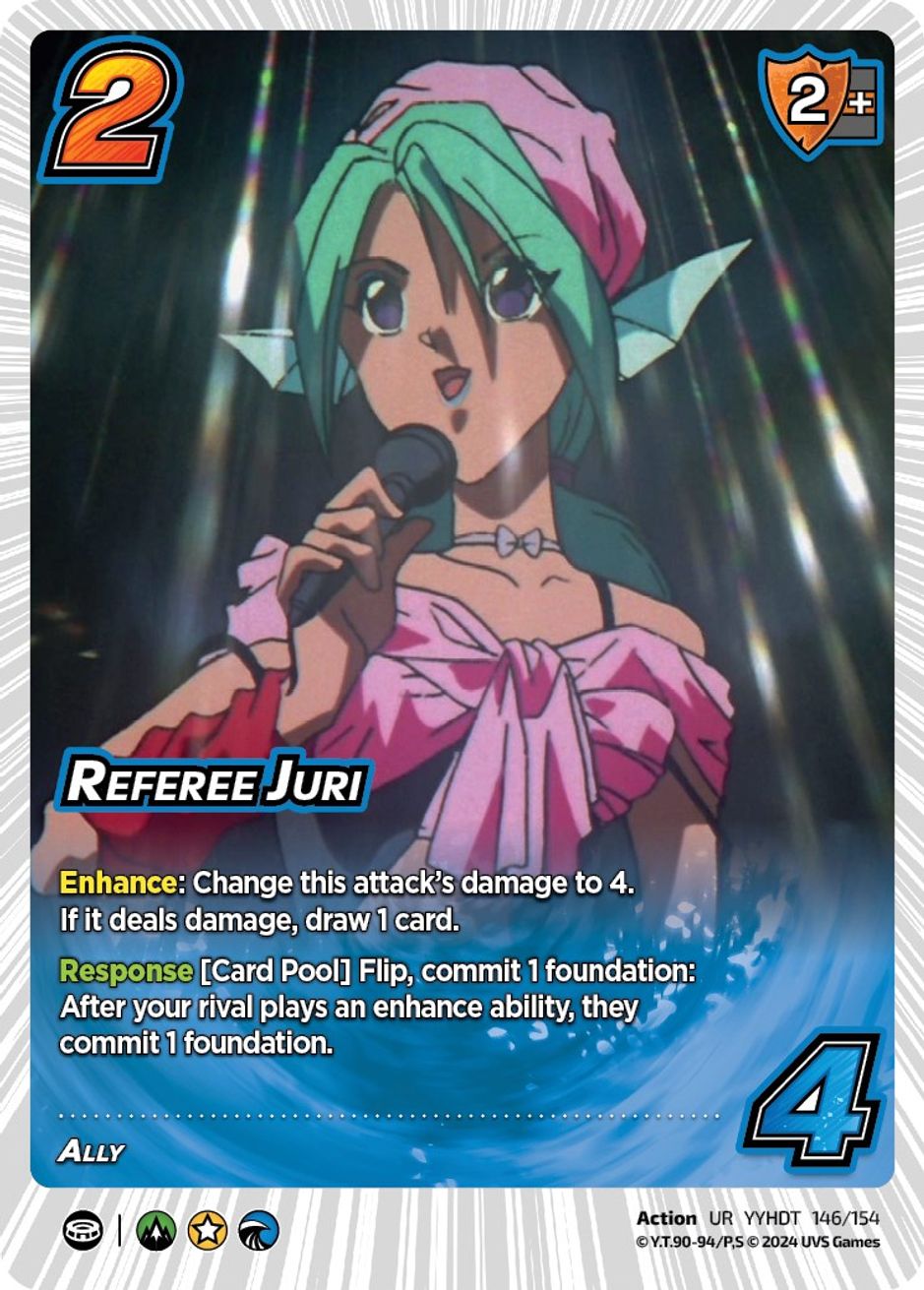 Referee Juri - Yu Yu Hakusho: Dark Tournament - UniVersus