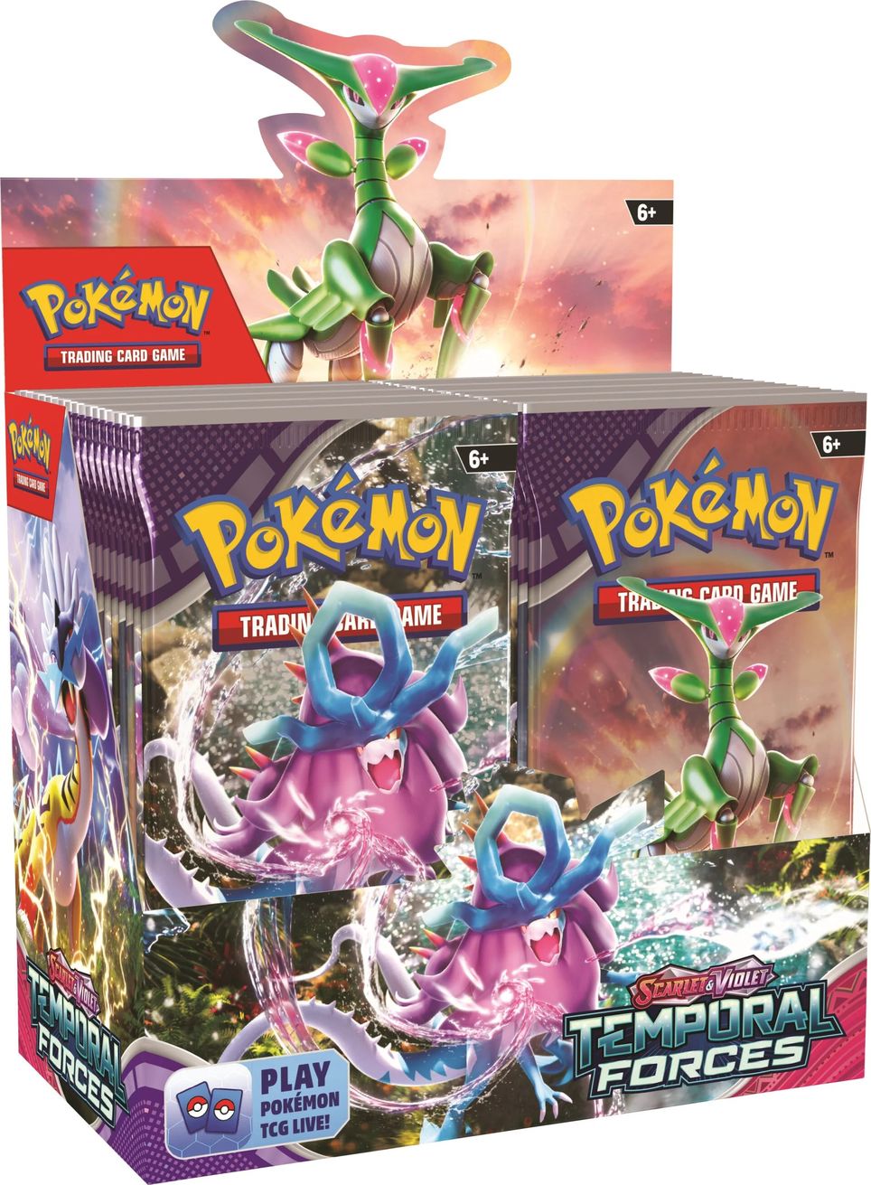 Temporal Forces Booster Box - SV05: Temporal Forces - Pokemon