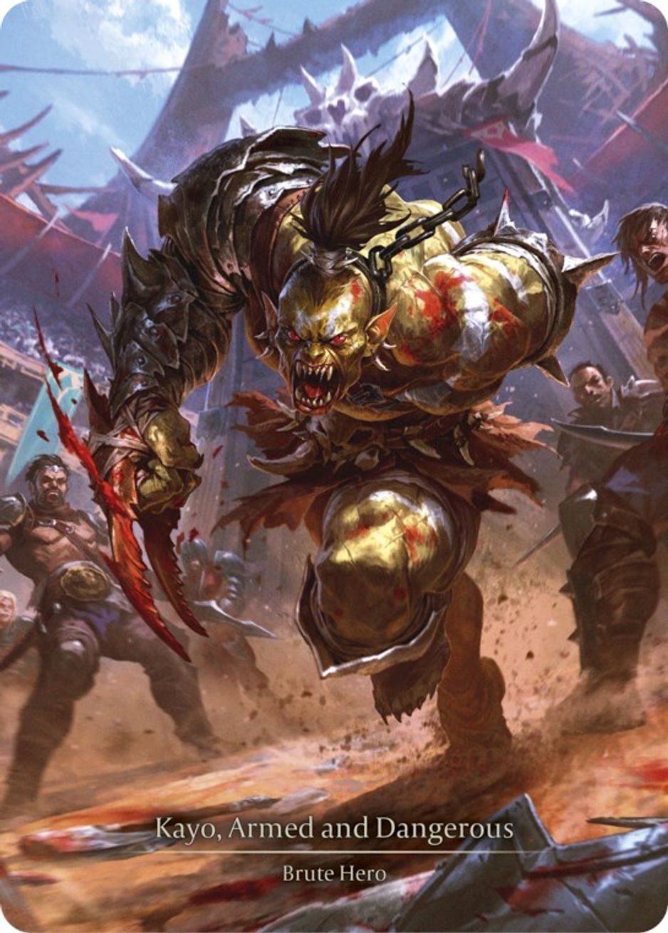 Kayo, Armed and Dangerous (Marvel) - Heavy Hitters - Flesh and Blood TCG