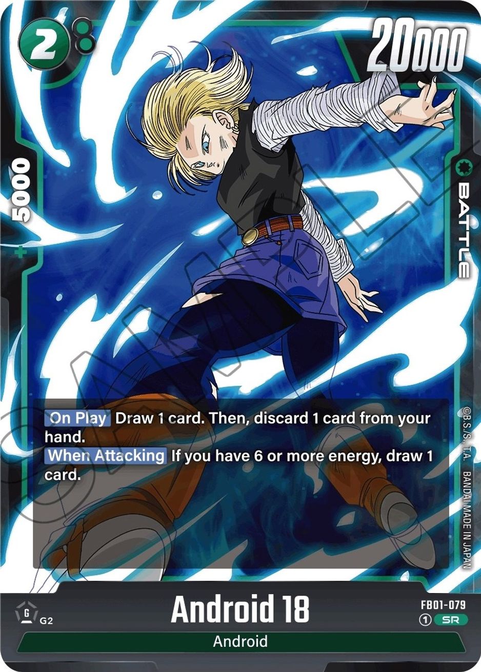 Android 18 - FB01-079 - Awakened Pulse - Dragon Ball Super: Fusion World