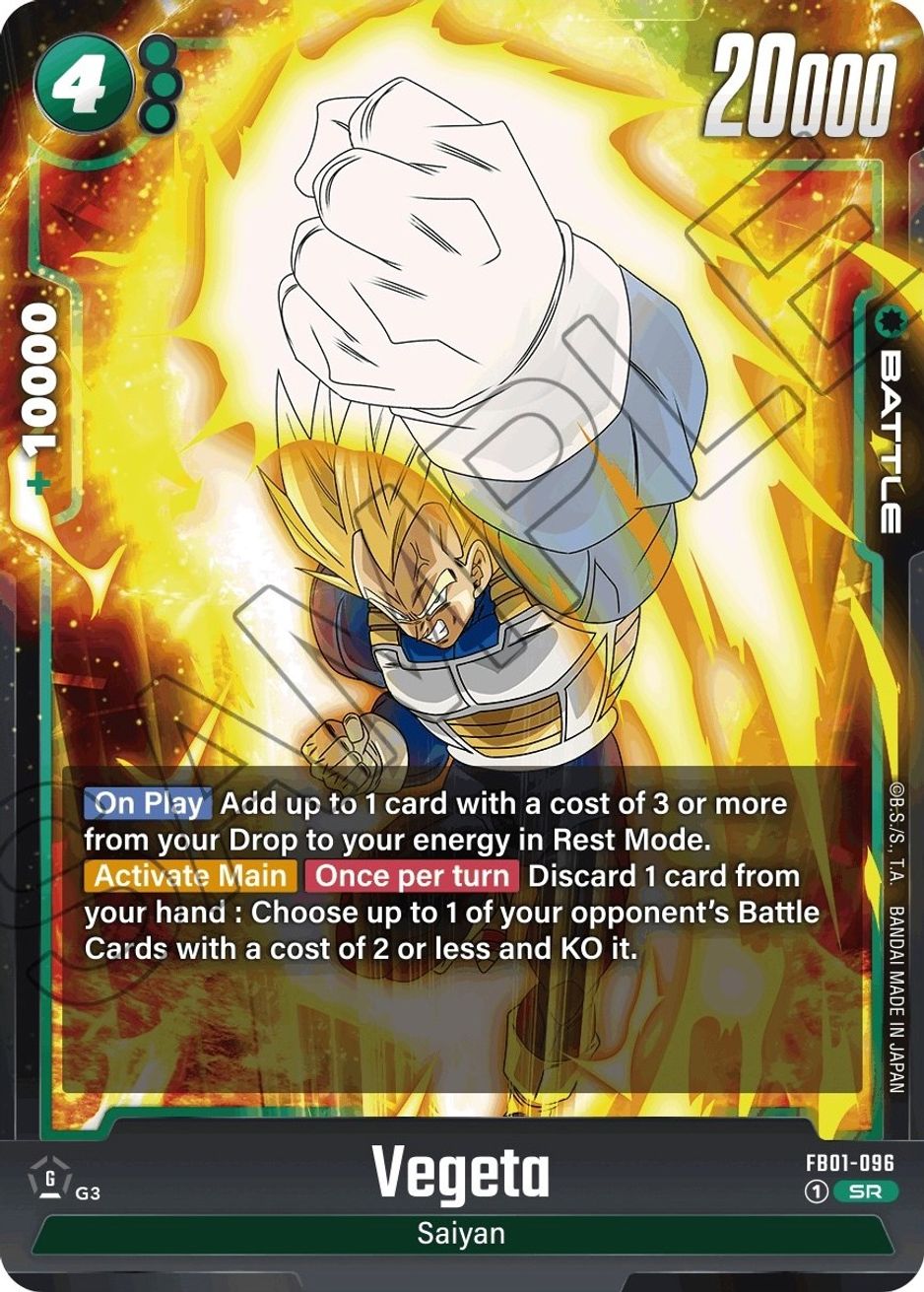 Vegeta - FB01-096 - Awakened Pulse - Dragon Ball Super: Fusion World