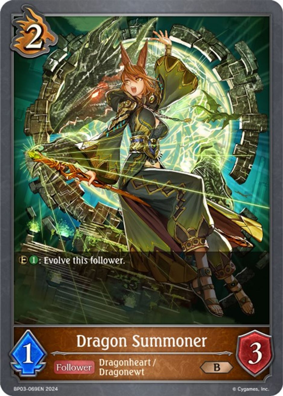 Dragon Summoner - BP03: Flame of Laevateinn - Shadowverse: Evolve
