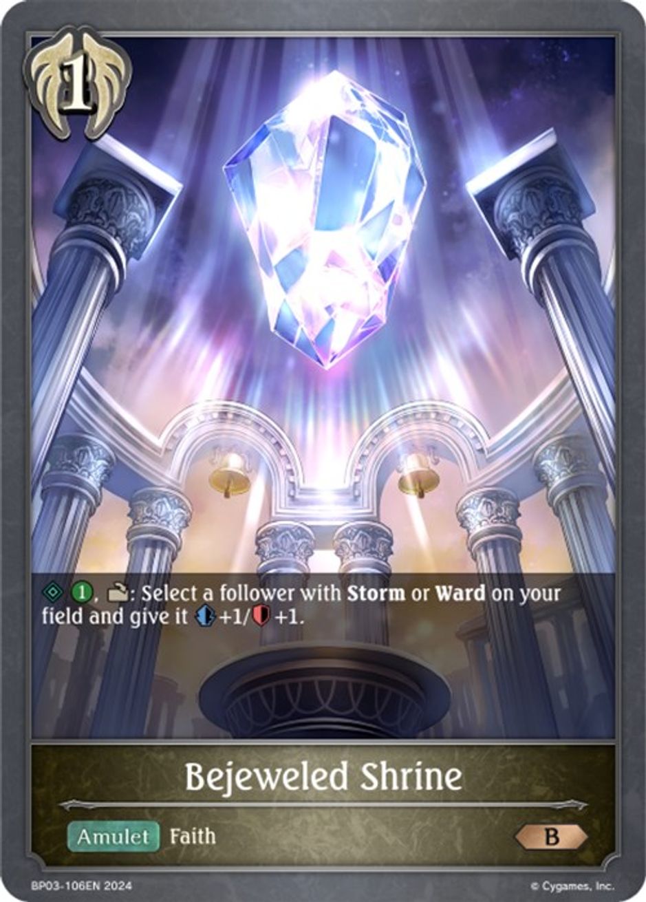 Bejeweled Shrine - BP03: Flame of Laevateinn - Shadowverse: Evolve