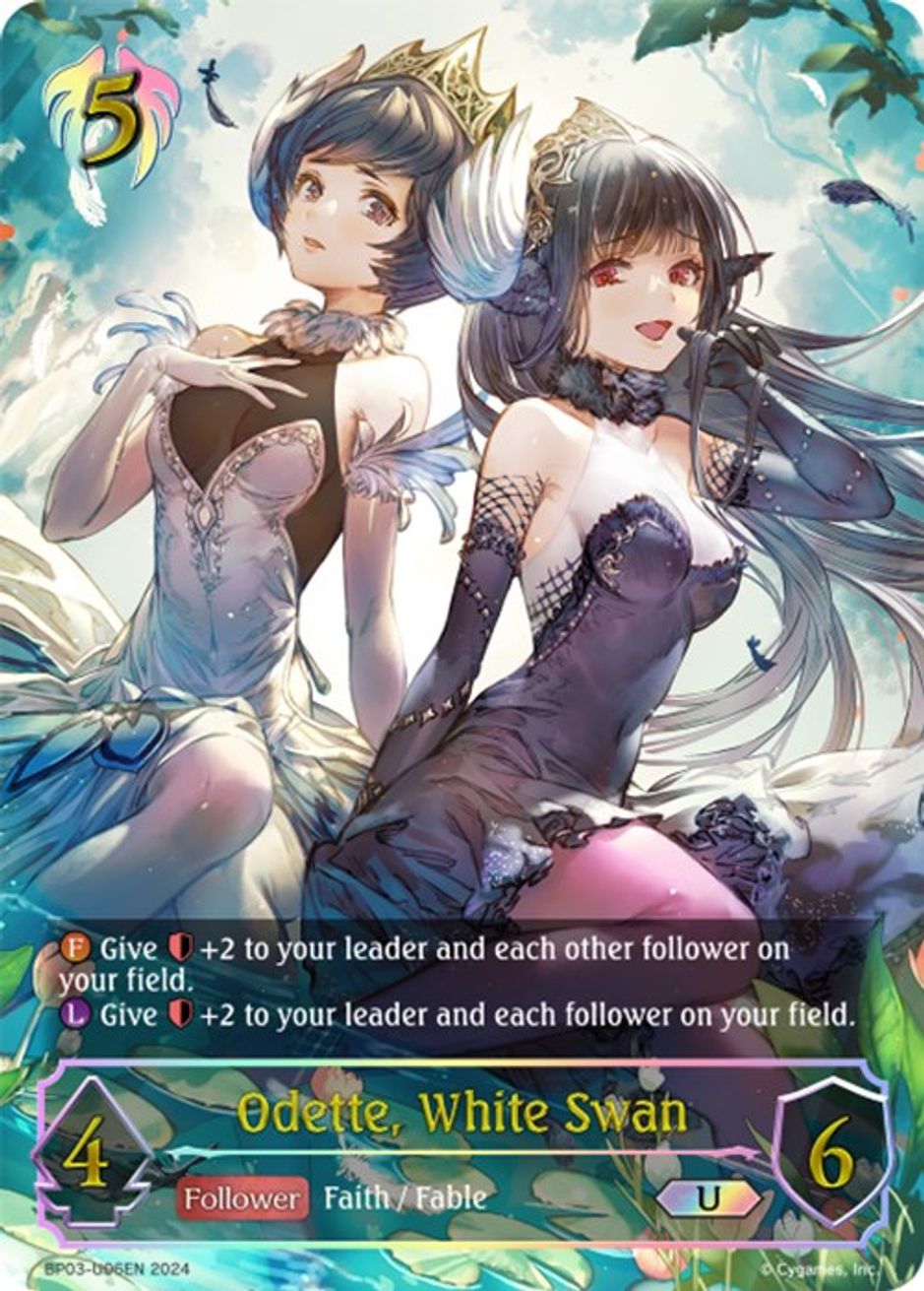 Odette, White Swan (U) - BP03: Flame of Laevateinn - Shadowverse