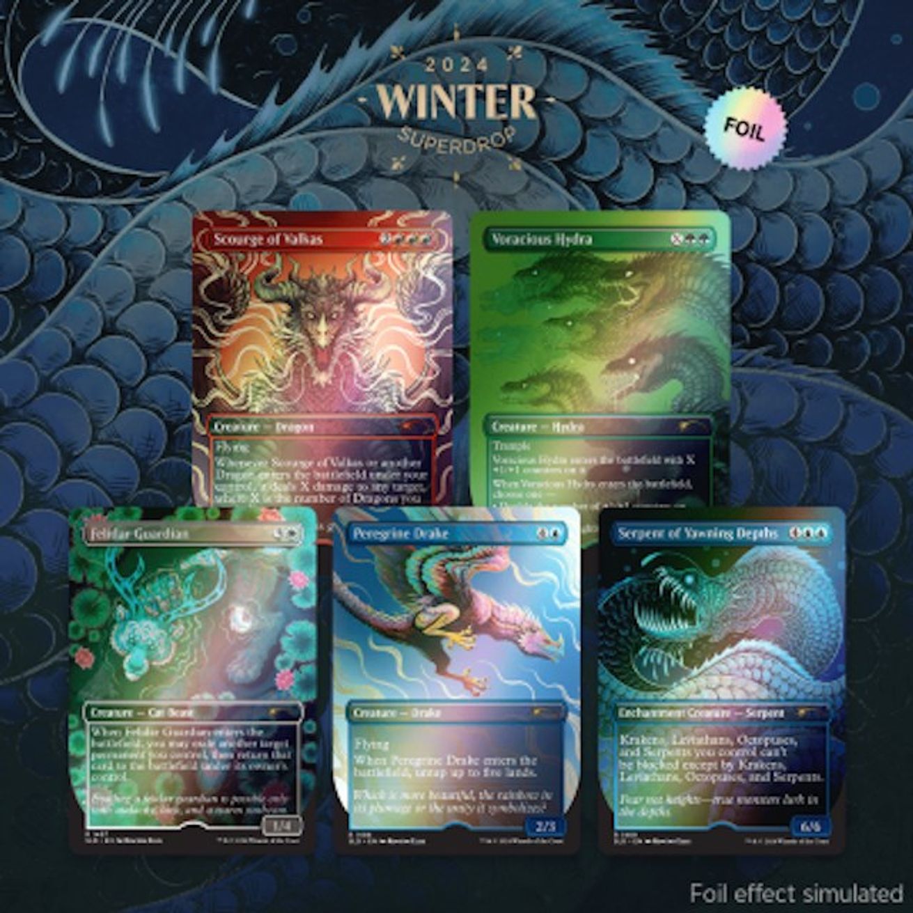 Secret Lair Drop: The Beauty of the Beasts - Rainbow Foil Edition ...