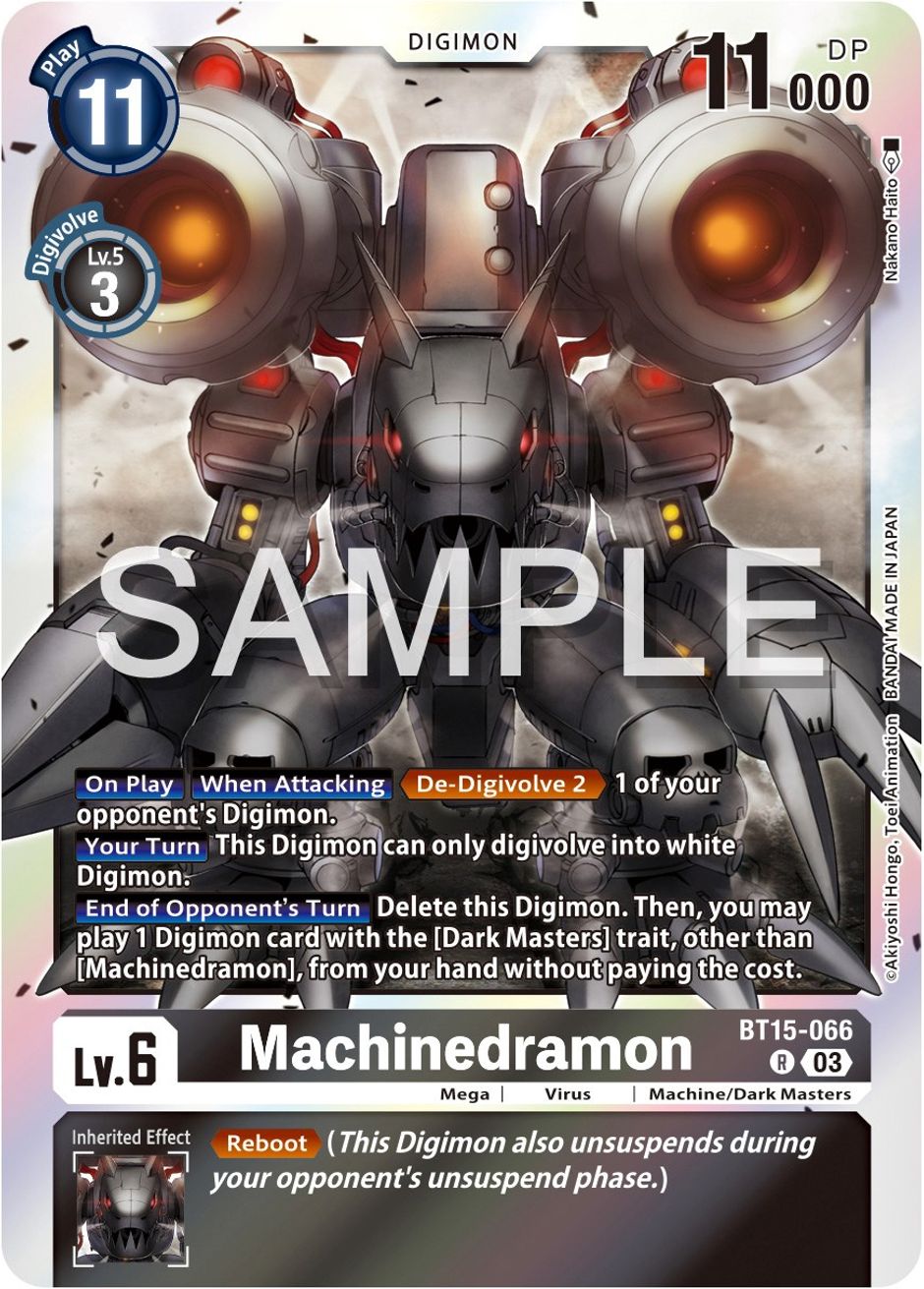 Machinedramon - Exceed Apocalypse - Digimon Card Game