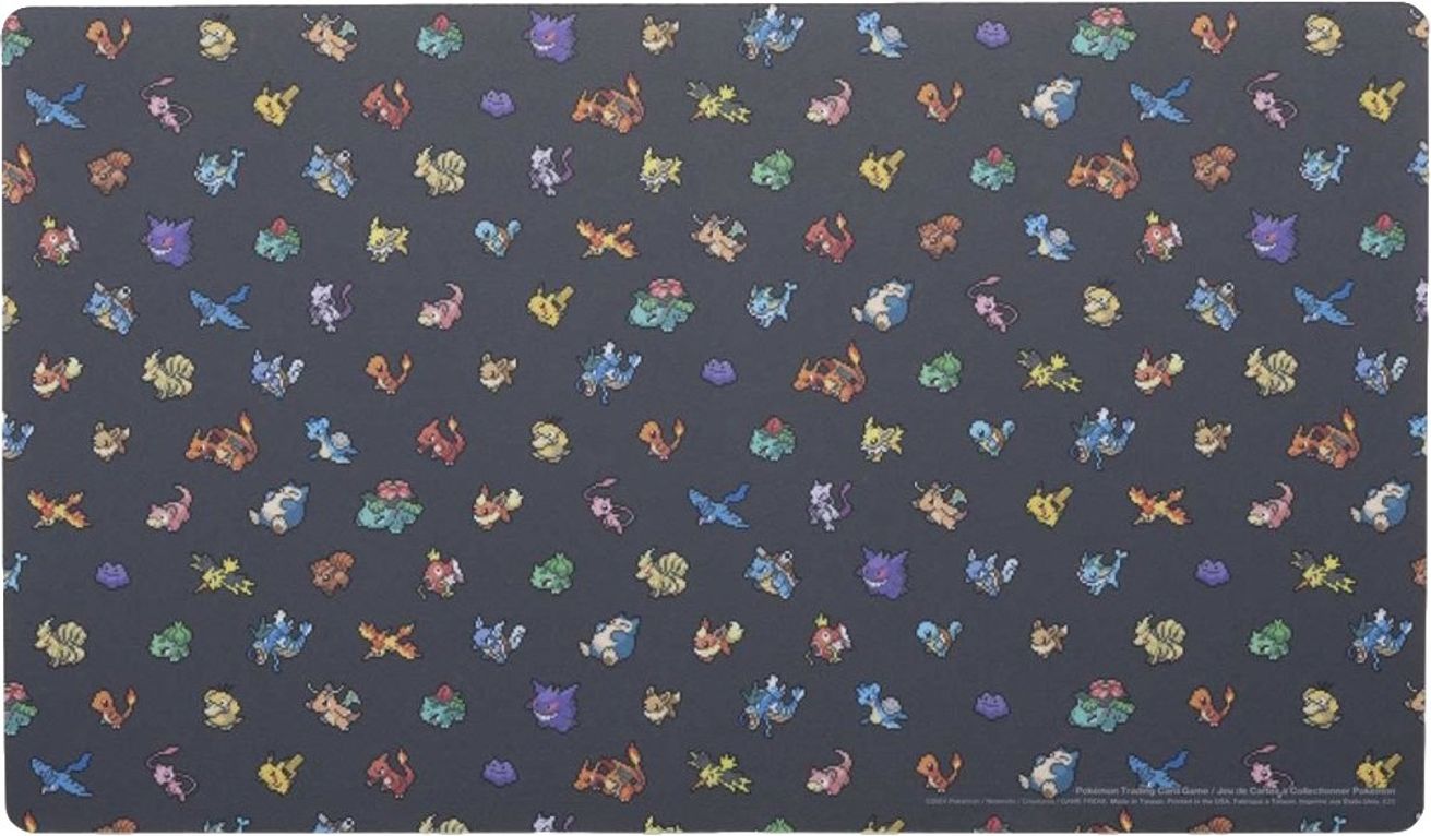 Pokemon TCG: Pokemon Pixels Playmat - Pokemon International Playmats ...