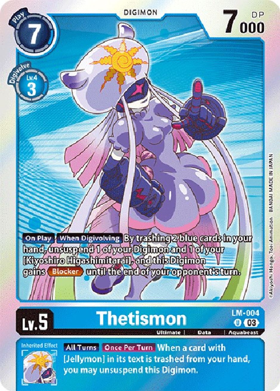 Thetismon (English Exclusive) - Exceed Apocalypse - Digimon Card Game
