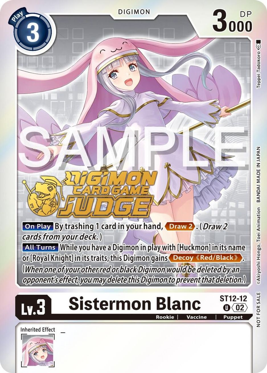 Sistermon Blanc (Judge Pack 5) - Starter Deck 12: Jesmon - Digimon Card ...