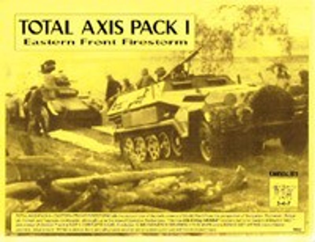 Total Axis Pack 1: Eastern Front Firestorm (ASLComp) - Critical Hit ...
