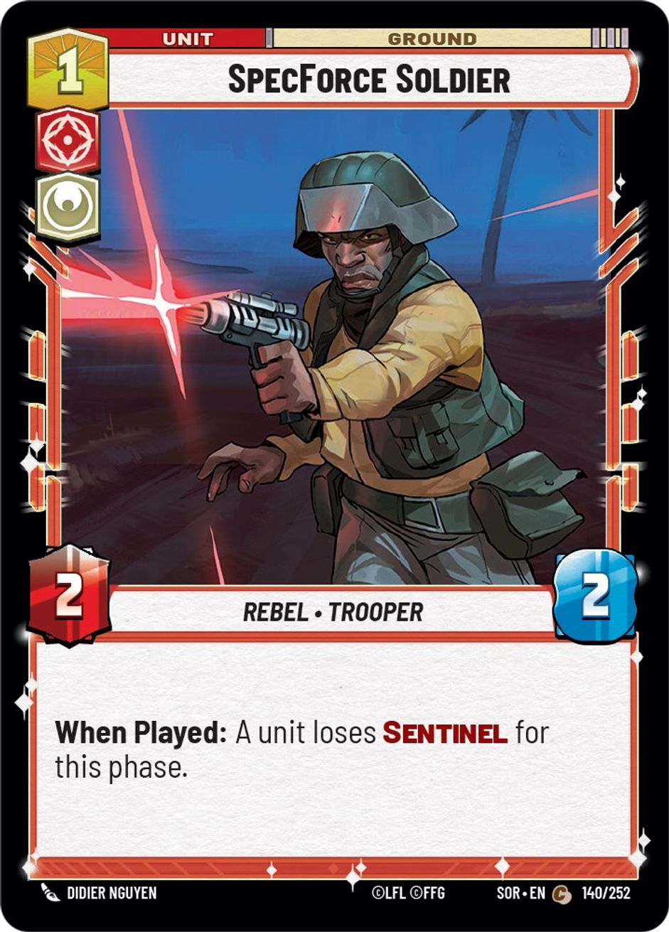 SpecForce Soldier - Spark of Rebellion - Star Wars: Unlimited