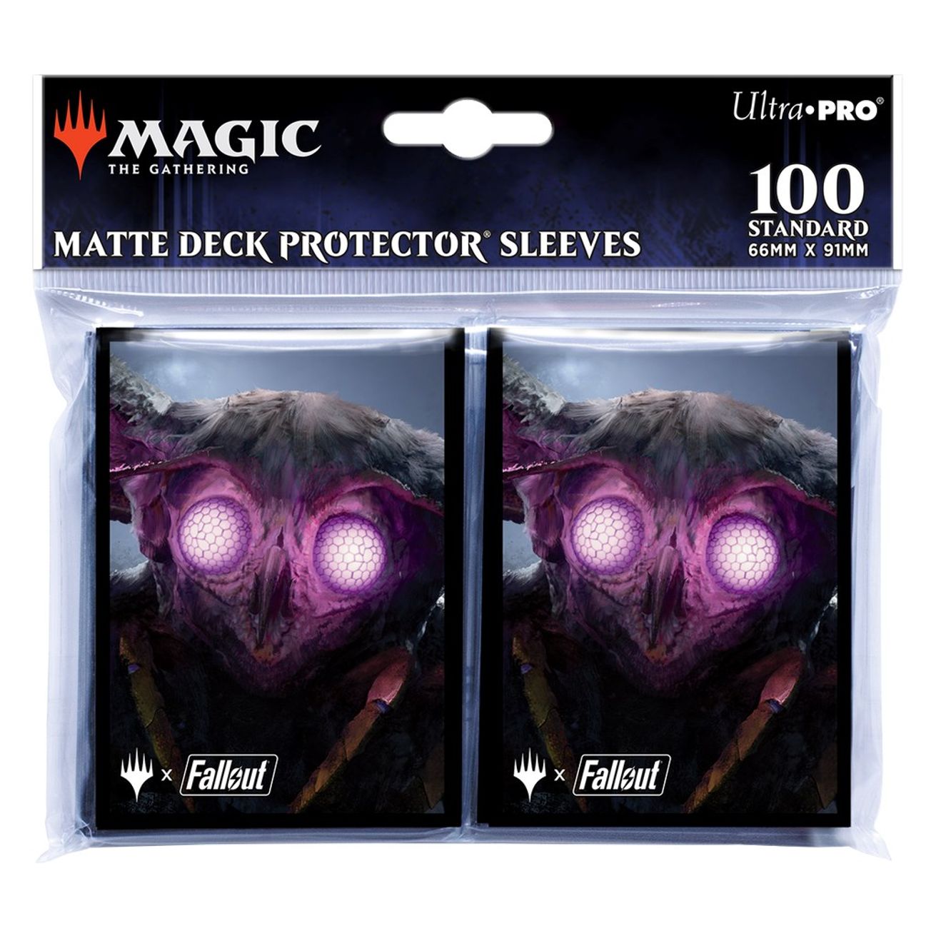 Fallout The Wise Mothman Standard Deck Protector sleeves for Magic (100 ...