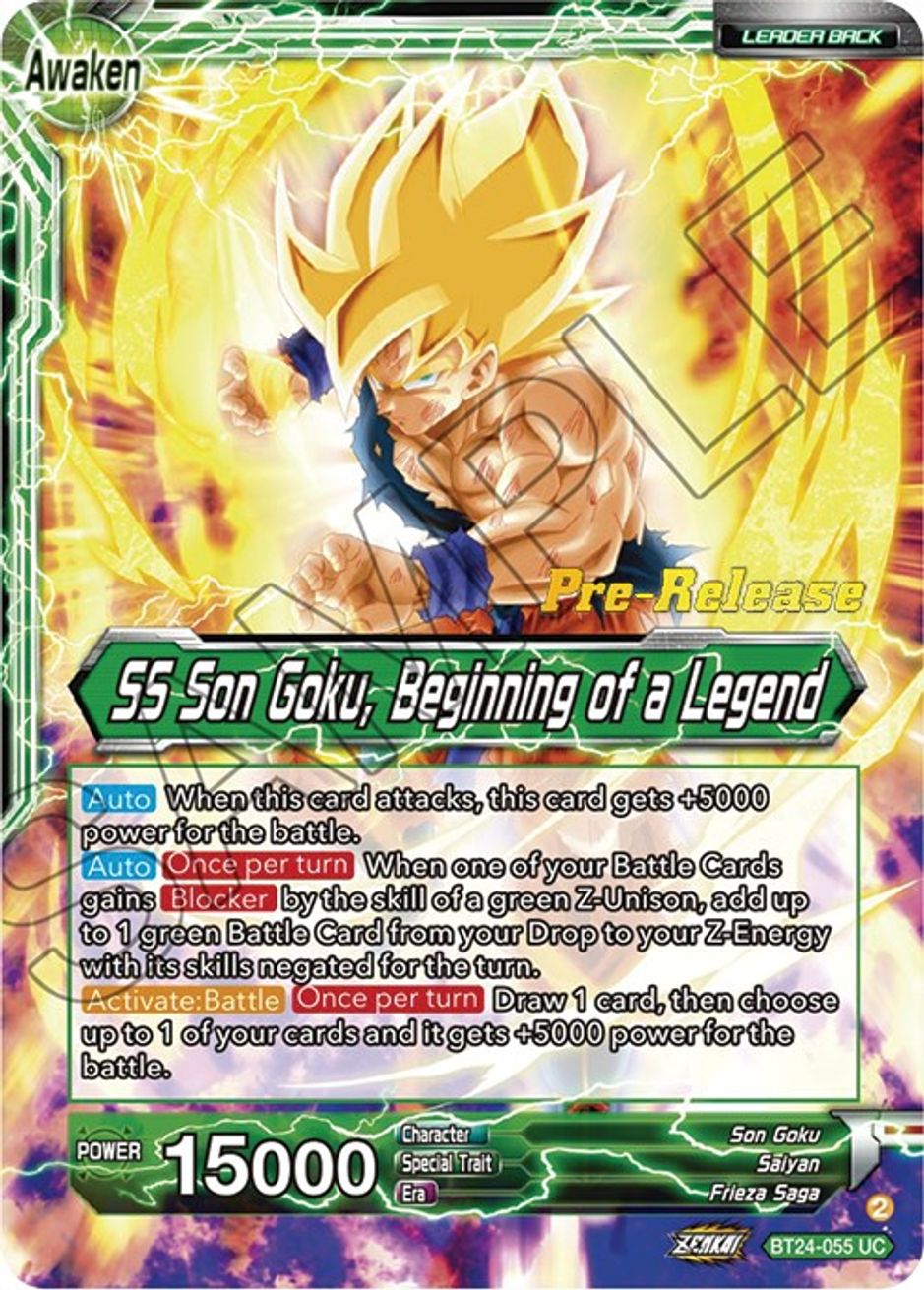 Son Goku // SS Son Goku, Beginning of a Legend - Beyond Generations Pre ...