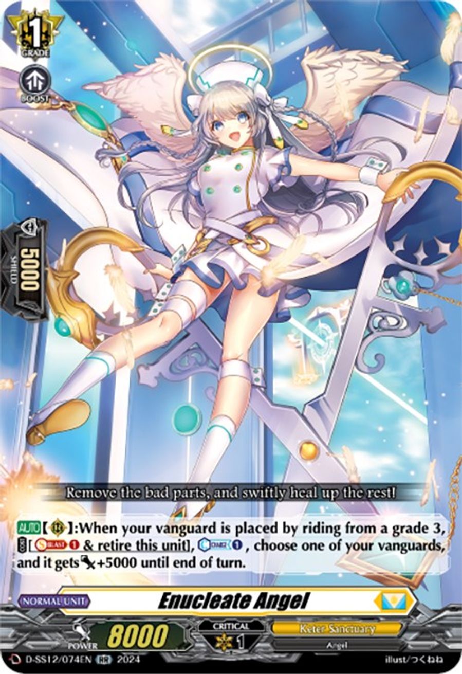 Enucleate Angel - D-SS12: Triple Drive Booster - Cardfight Vanguard