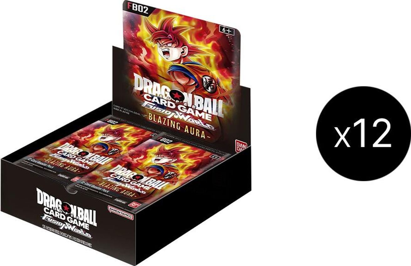 Blazing Aura Booster Box Case - Blazing Aura - Dragon Ball Super: Fusion World
