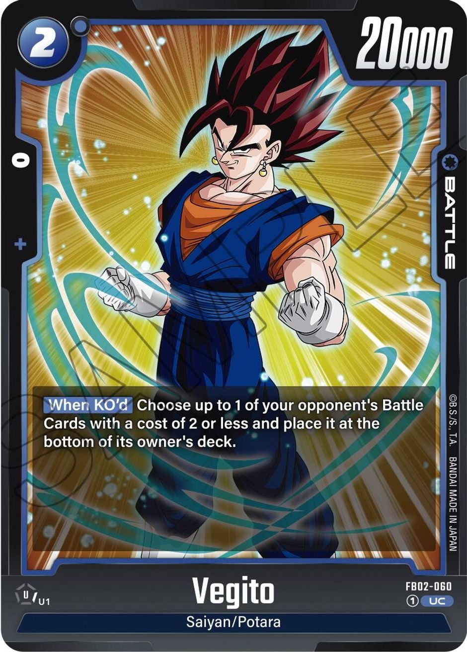 Vegito - FB02-060 - Blazing Aura - Dragon Ball Super: Fusion World