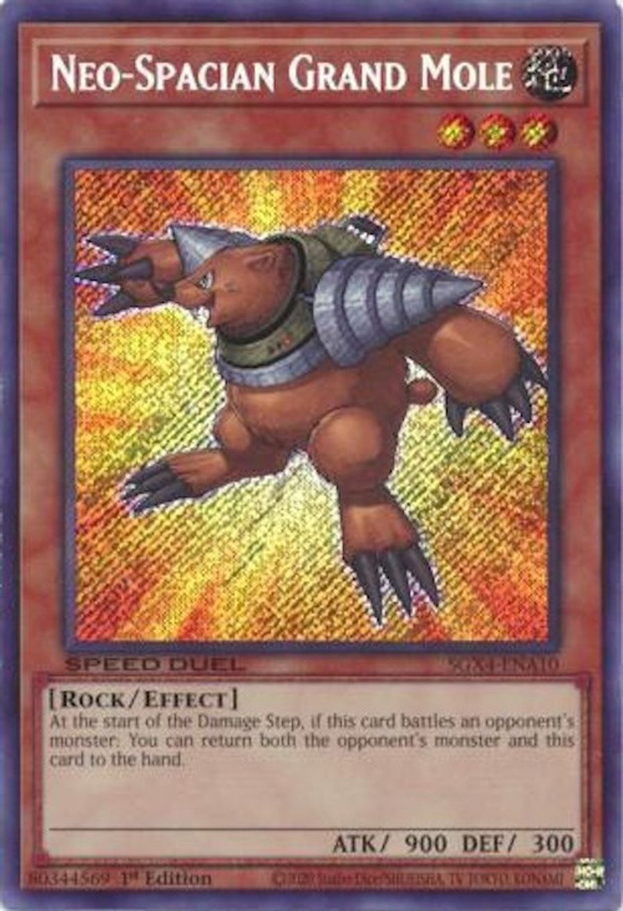 Neo-Spacian Grand Mole (Secret Rare) - Speed Duel GX: Midterm ...