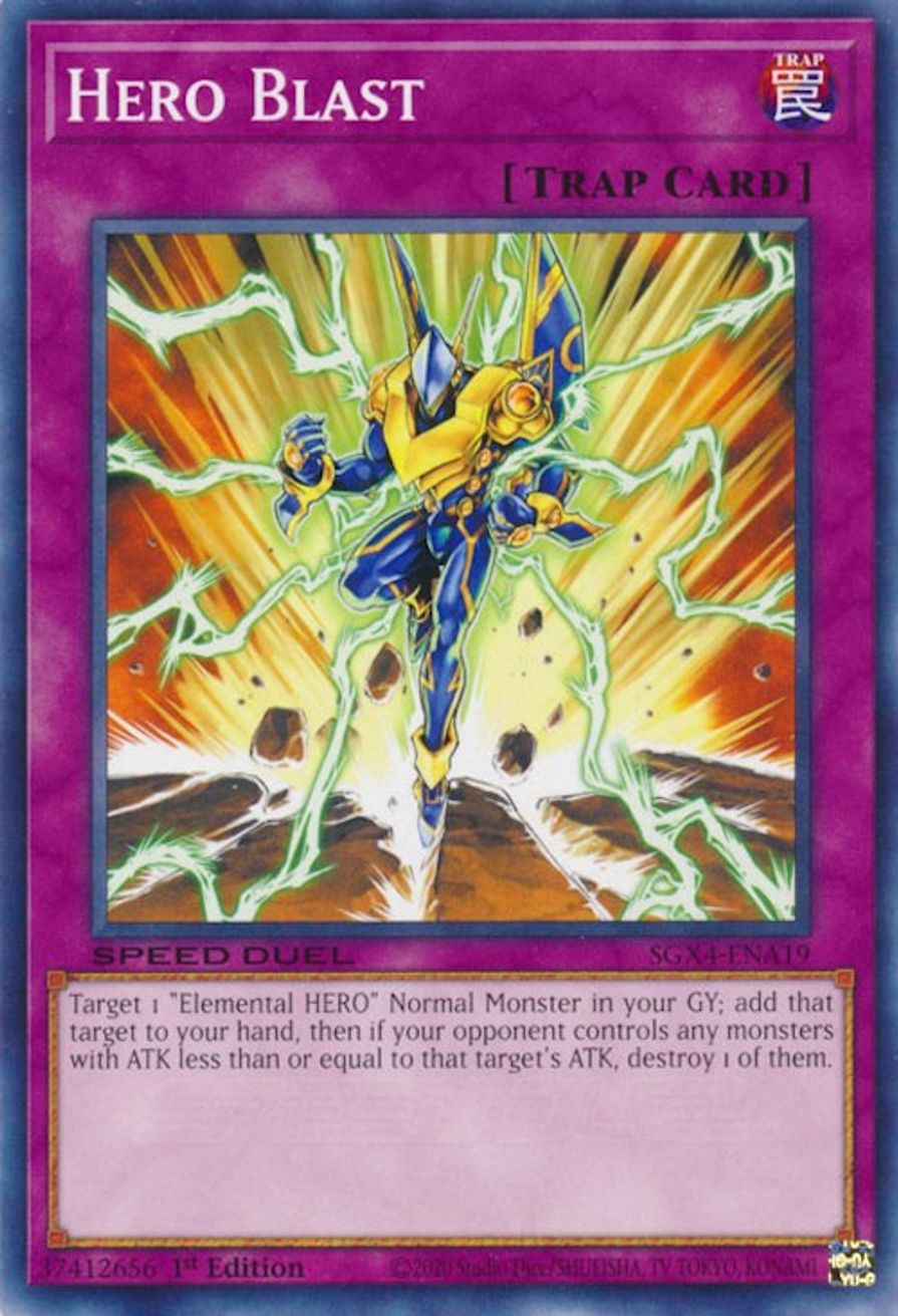 Hero Blast - Speed Duel GX: Midterm Destruction - YuGiOh