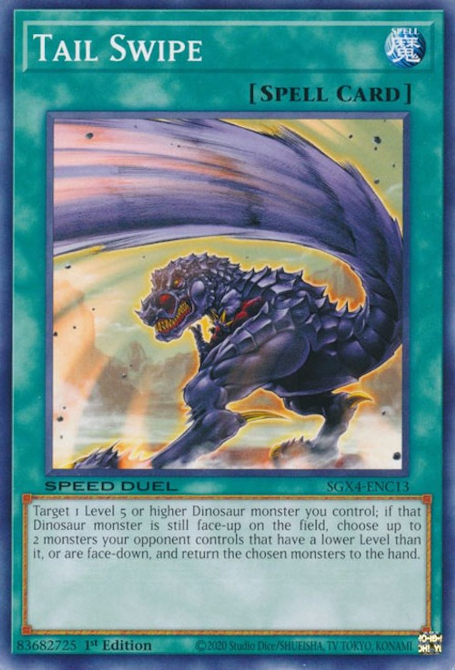 Tail Swipe - Speed Duel GX: Midterm Destruction - YuGiOh
