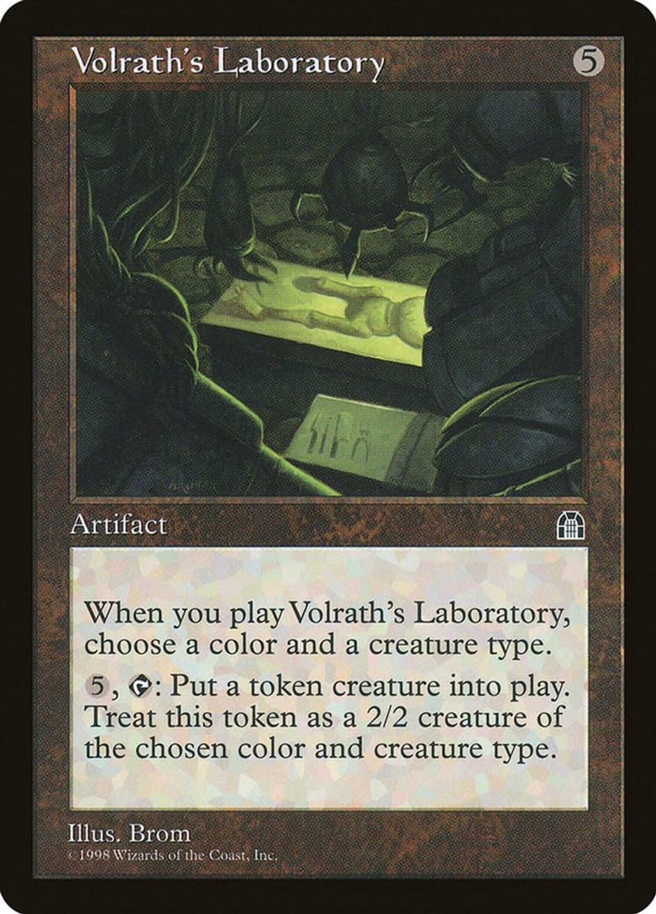 Volrath's Laboratory - Stronghold - Magic: The Gathering