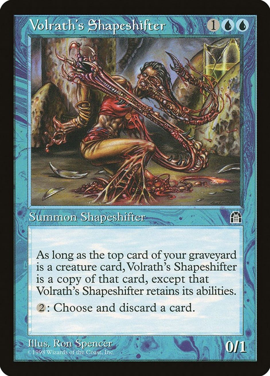Volrath's Shapeshifter - Stronghold - Magic: The Gathering